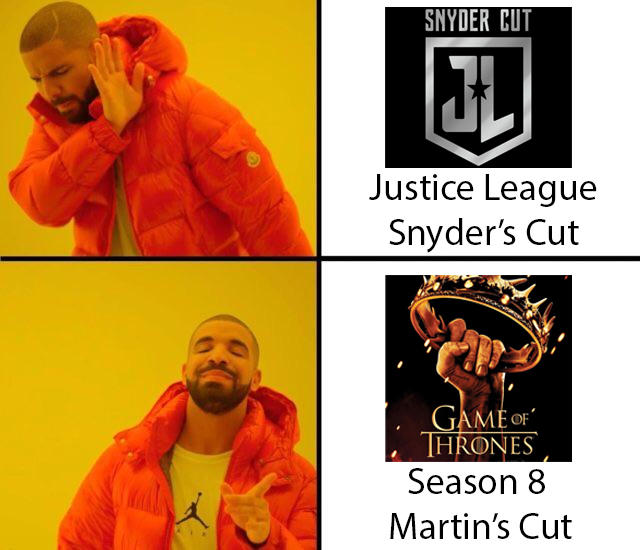 What the fans really want | /r/FreeFolk | Zack Snyder's Justice League ...