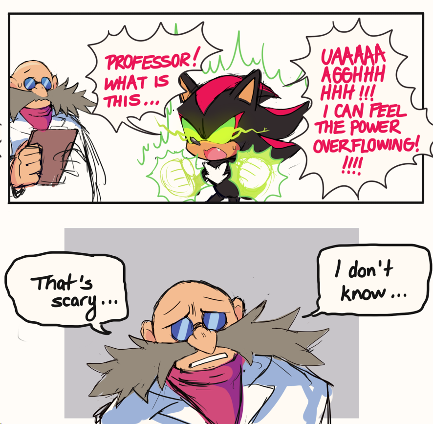 Shadow stop you're scaring Maria | Sonic the Hedgehog | Know Your Meme