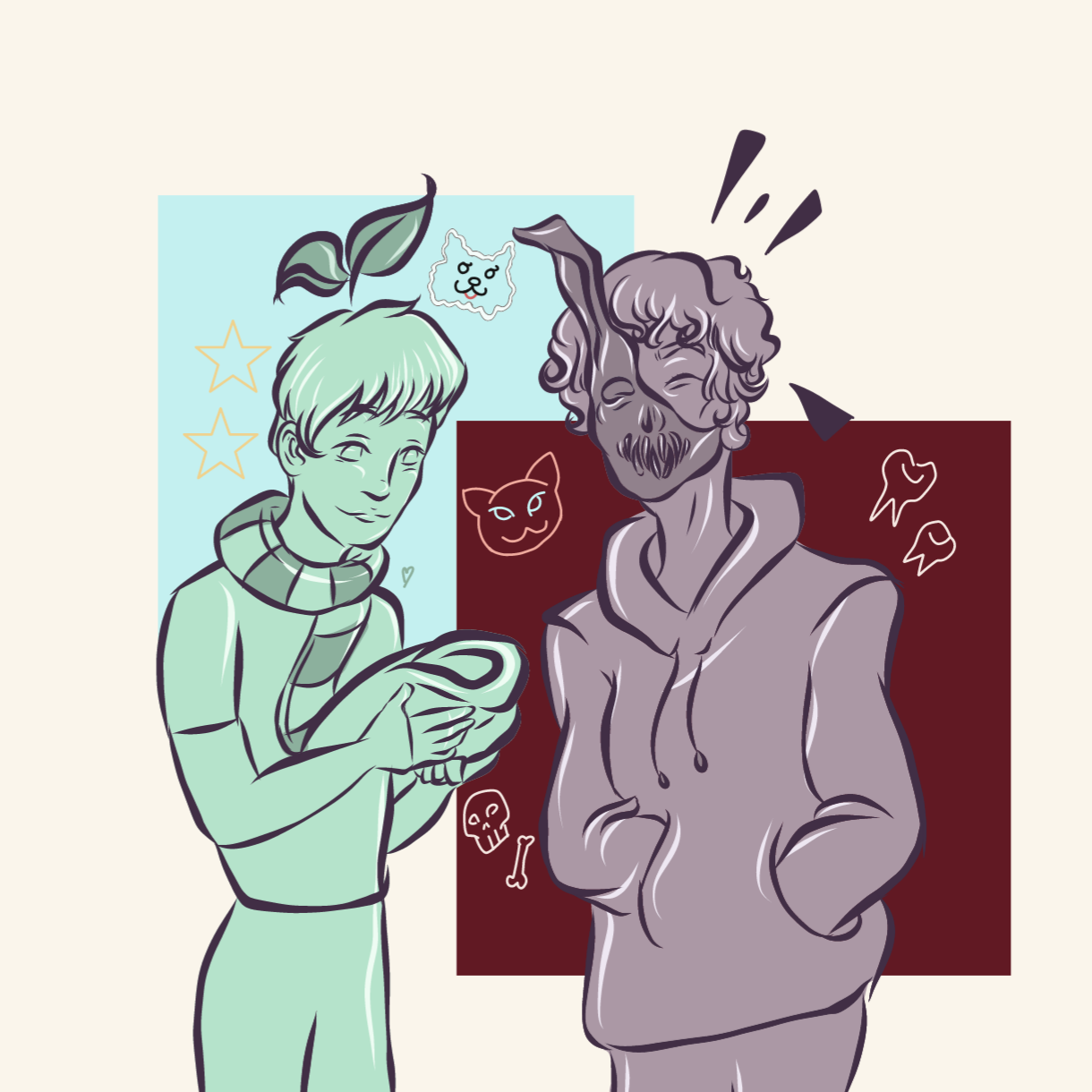 Corpsekunno meeting for the first time!!! Fanart | /r/CorpseHusband ...