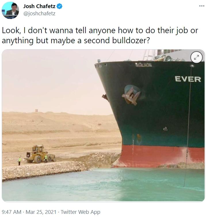 Look, I don't wanna tell anyone how to do their job or anything but ...