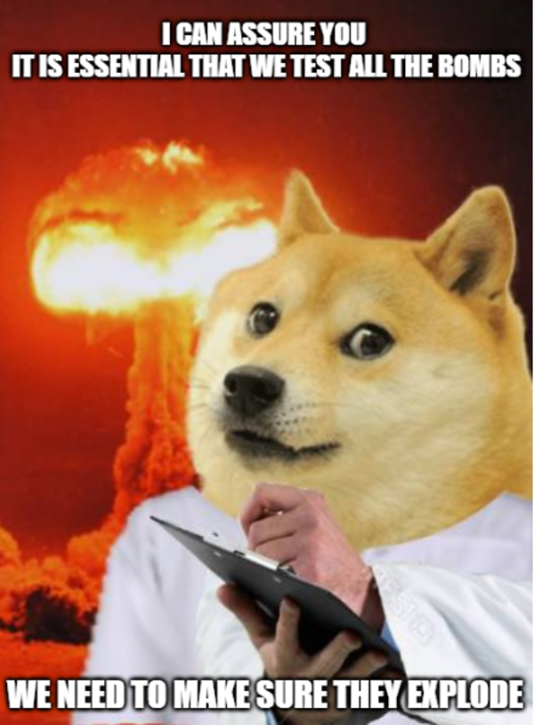 Le nuclear testing has arrived | /r/dogelore | Ironic Doge Memes | Know ...
