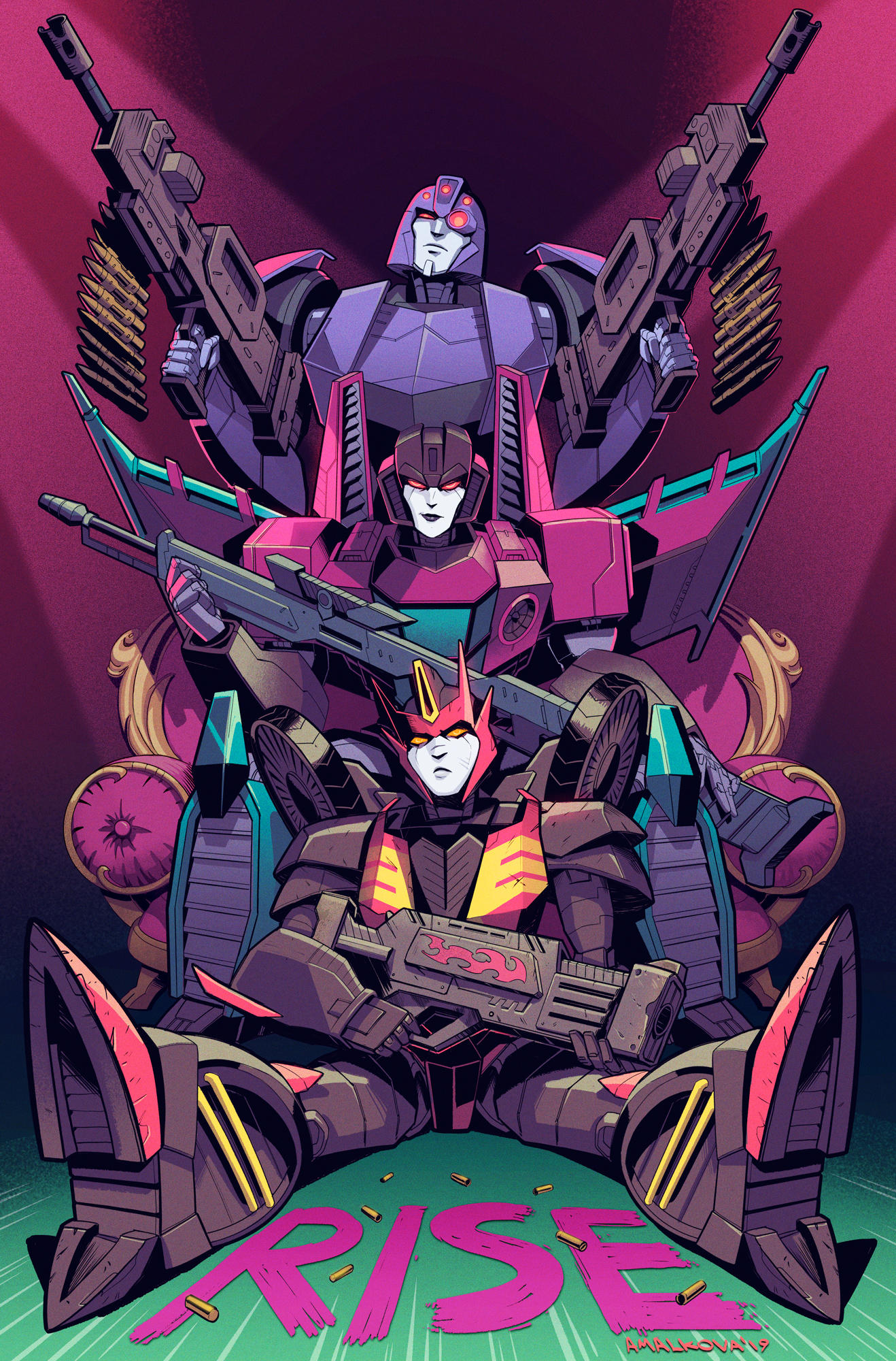 Dangerous ladies, by Anna Malkova | Transformers | Know Your Meme