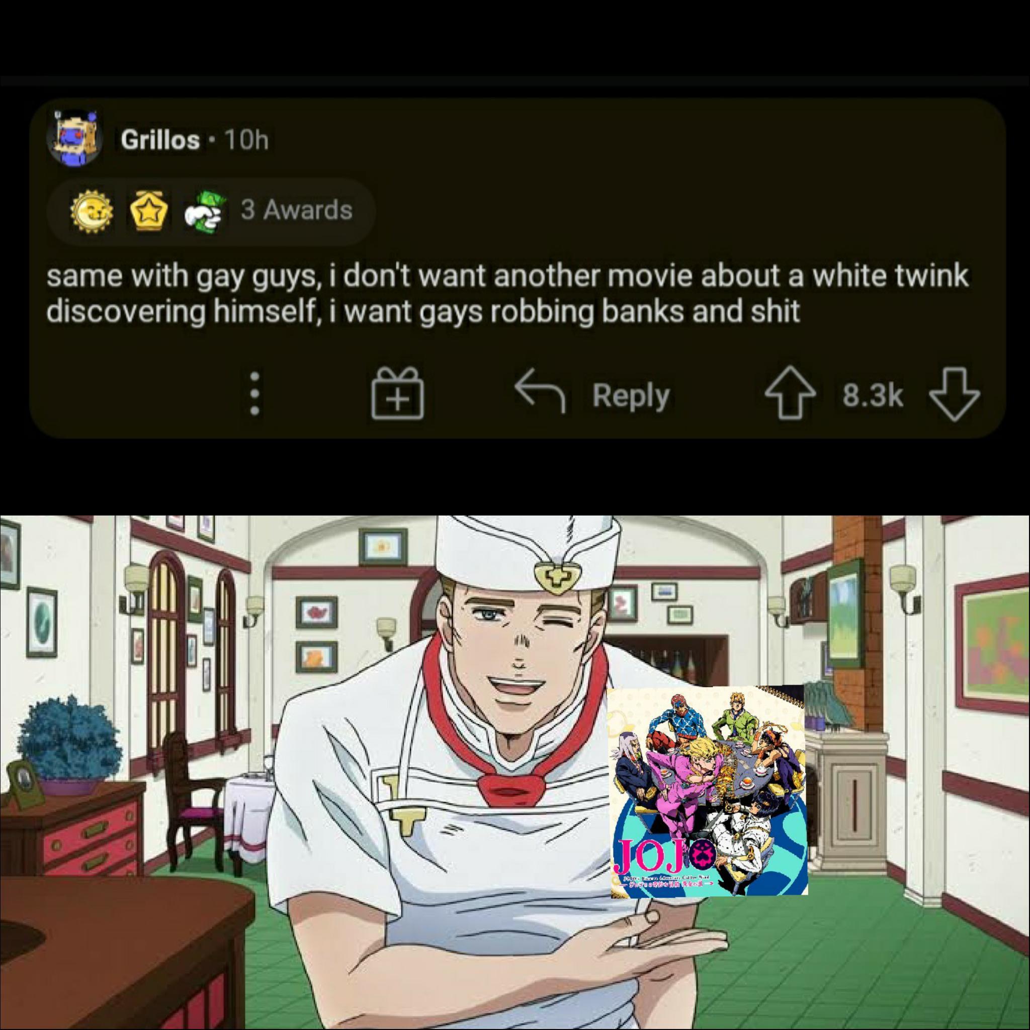 Certified Tonio recommendation. | /r/ShitPostCrusaders/ | JoJo's ...
