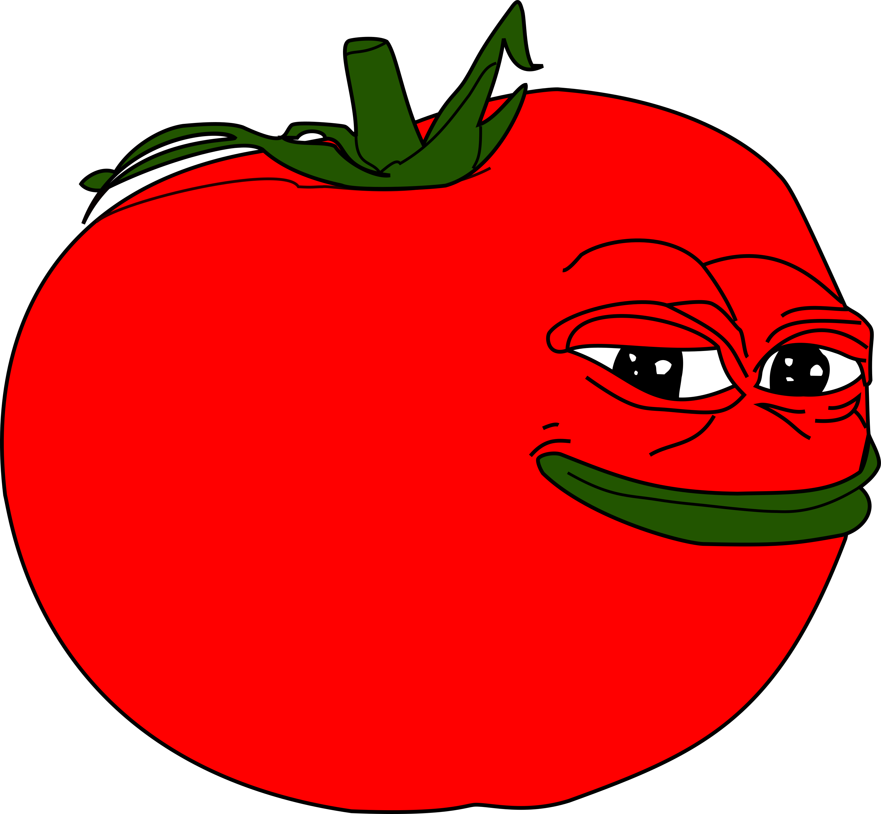 Tomato pepe | Smug Frog | Know Your Meme