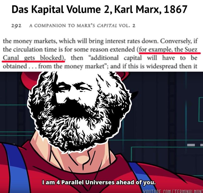 Material Dialectics yo | Suez Canal Jam | Know Your Meme