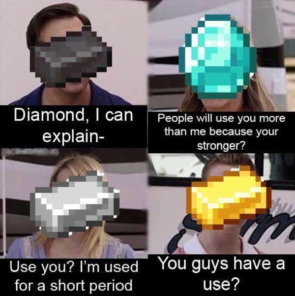 Ore Argument | Minecraft | Know Your Meme