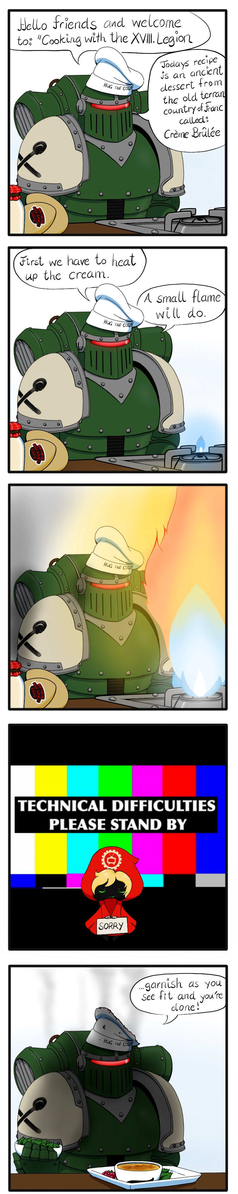Cooking with the Salamanders. | Warhammer 40,000 | Know Your Meme