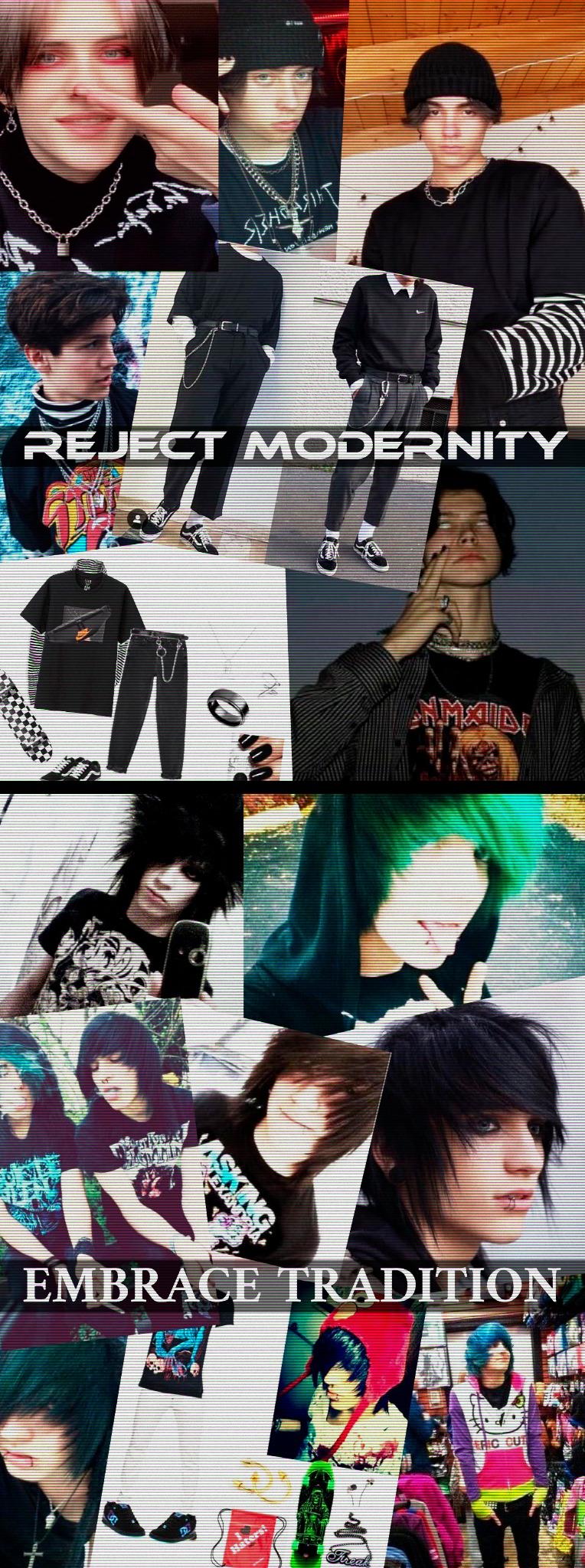 E-BOYS VS EMO-BOYS, Reject Modernity, Embrace Tradition, MALE FASHION ...