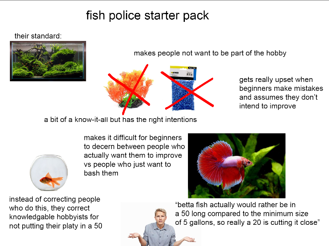 fish police starter pack | /r/starterpacks | Starter Packs | Know Your Meme