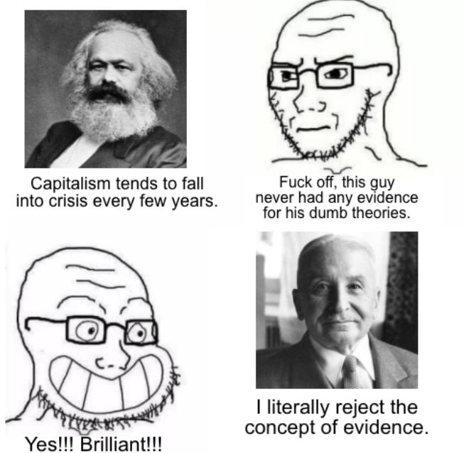 soyjak truth (marx vs von mises) | I Don't Believe In That Nonsense ...