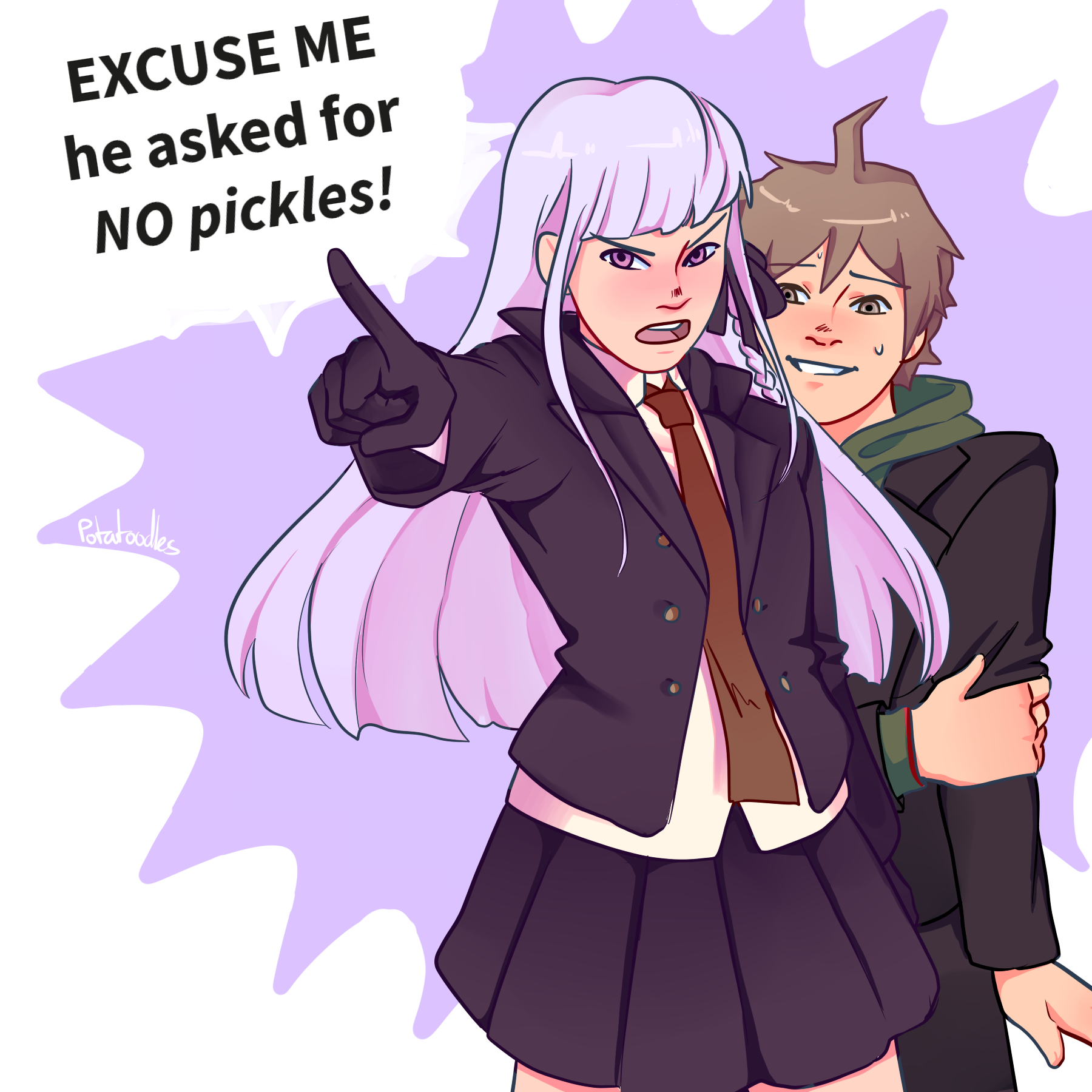Excuse me, he asked for no pickles, girlboss/malewife by potatoodles ... Excuse me, he asked for no pickles, girlboss/malewife by potatoodles ...