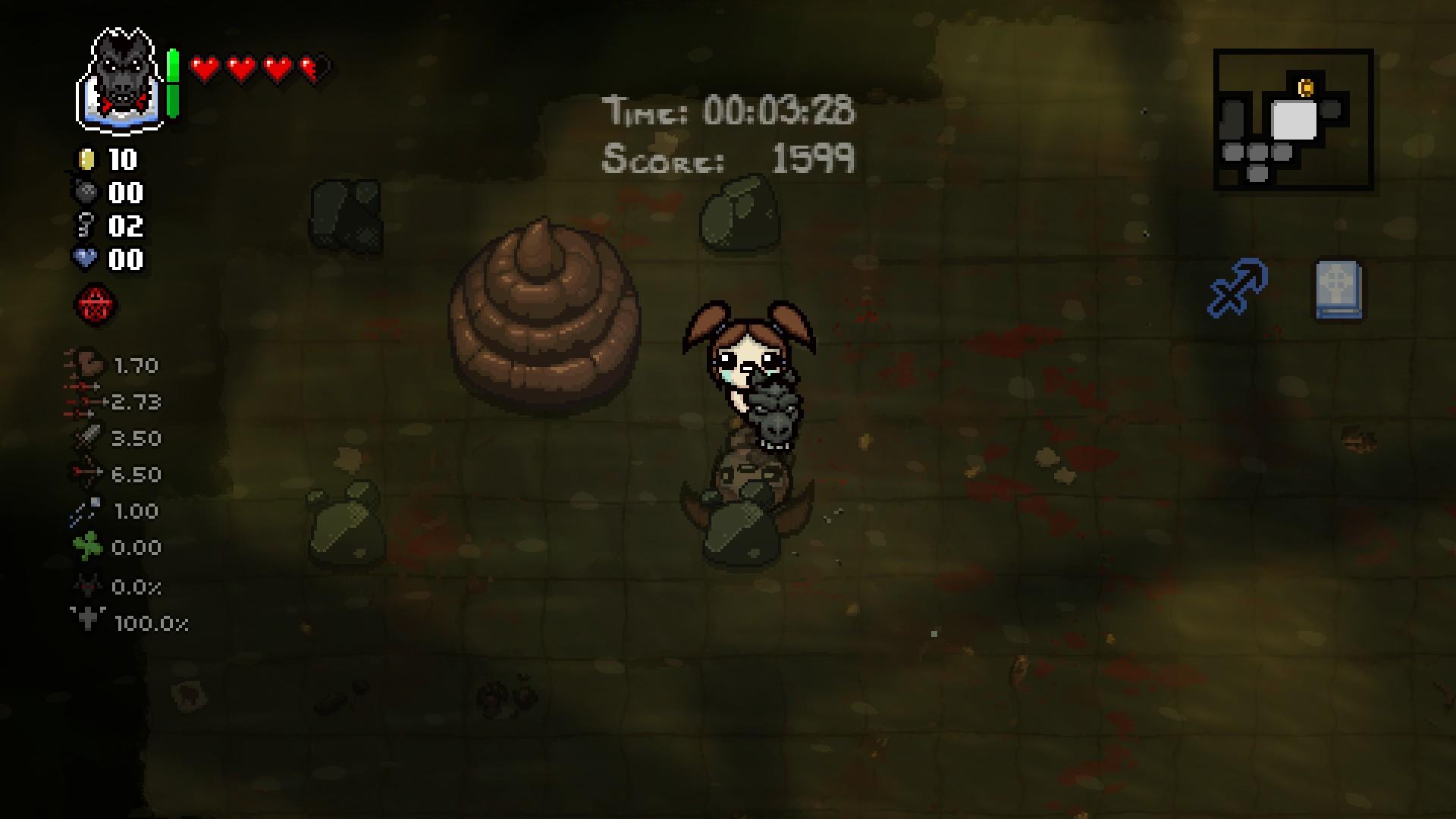 A gigantic pile of poop | The Binding of Isaac | Know Your Meme