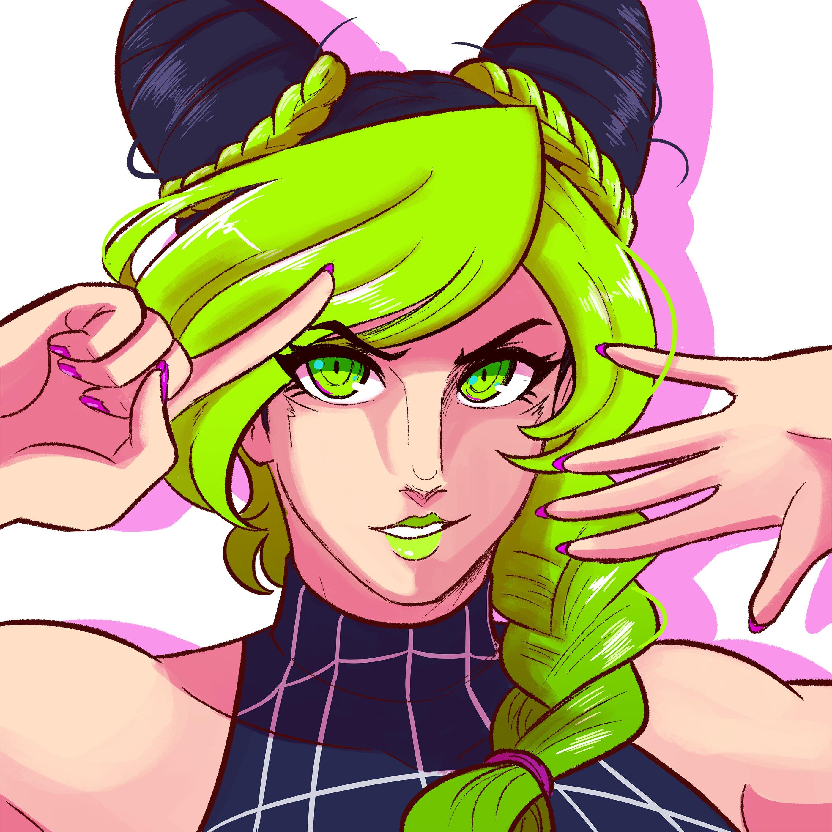 Jolyne Cujoh by ScruffyTurtrles | JoJo's Bizarre Adventure | Know Your Meme