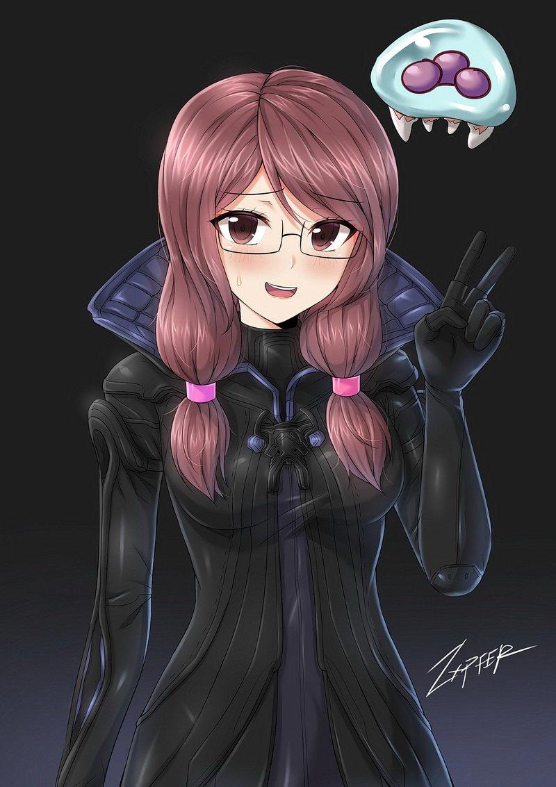 Tenno commission by @Halaste | Warframe | Know Your Meme