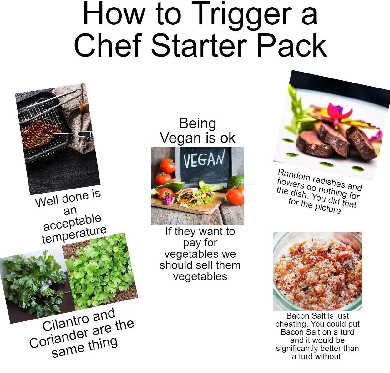 How to Trigger a Chef Starter Pack | /r/starterpacks | Starter Packs ...