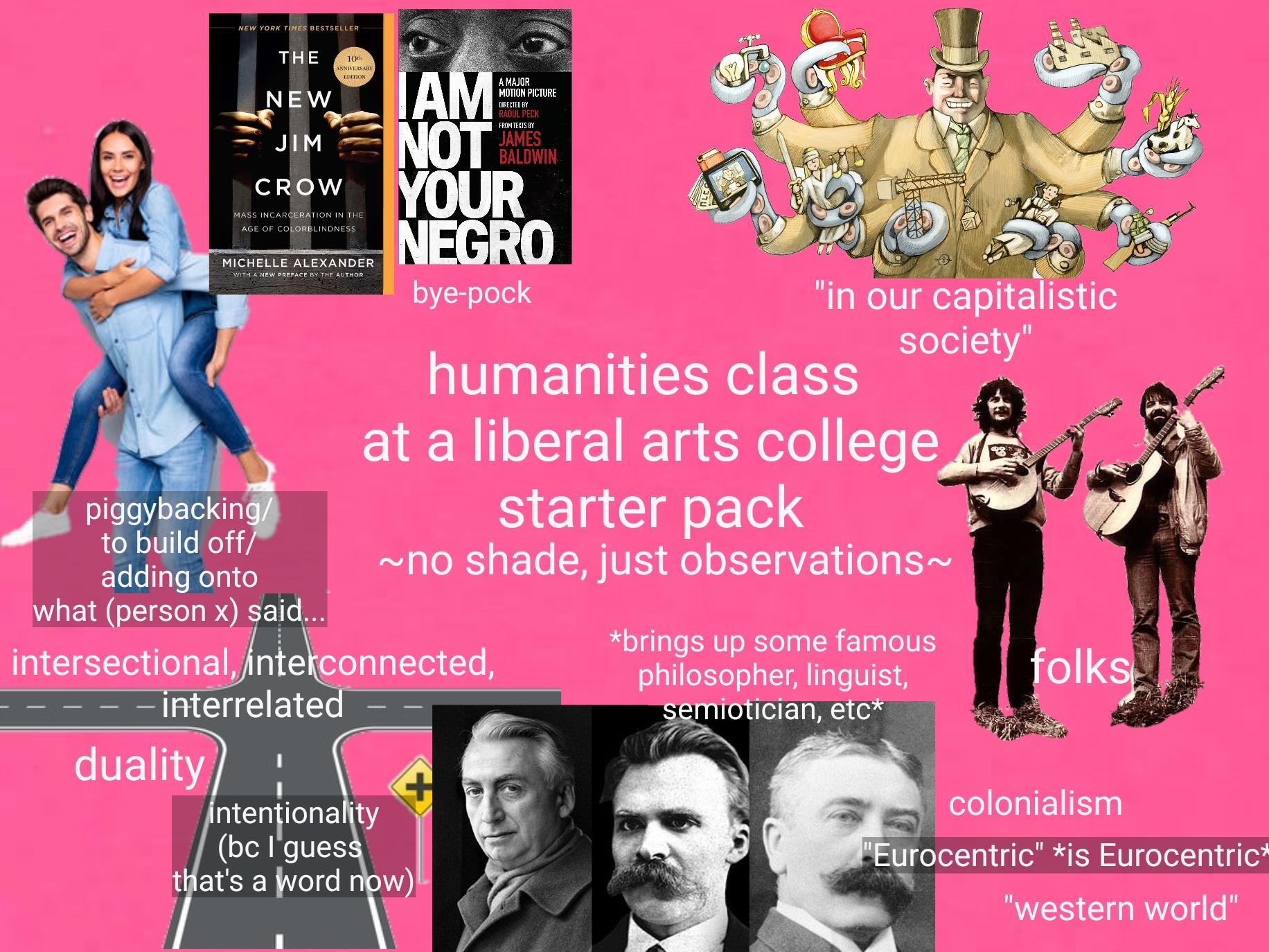 Humanities class starter pack | /r/starterpacks | Starter Packs | Know ...