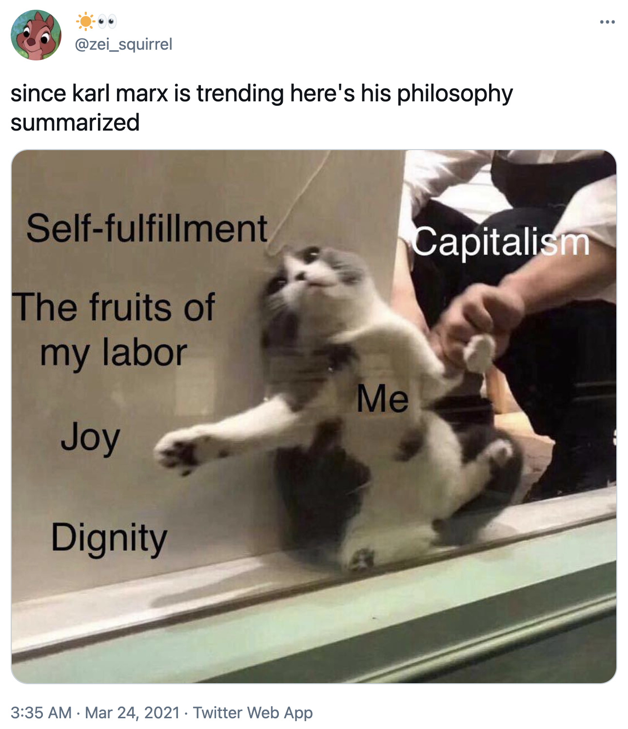 since karl marx is trending here's his philosophy summarized | Cat ...