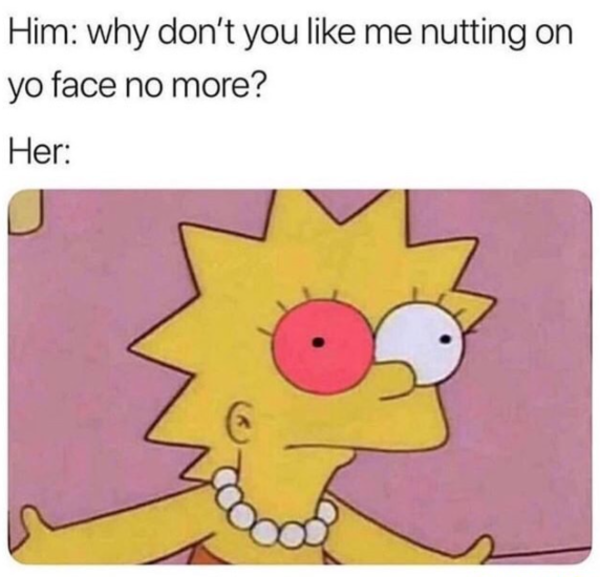 no mo nut | Lisa Simpson Crying / "Wanna Fight?" | Know Your Meme