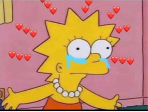 angy cry hug | Lisa Simpson Crying / "Wanna Fight?" | Know Your Meme