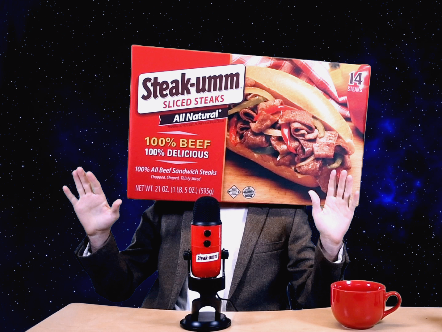 Steak-umm Twitter Mascot Podcast | @Steak-umm | Know Your Meme