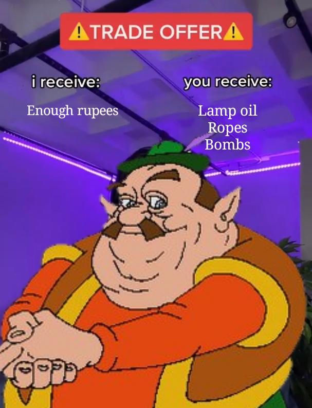 Bombs? It's all yours my friend... | Trade Offer | Know Your Meme