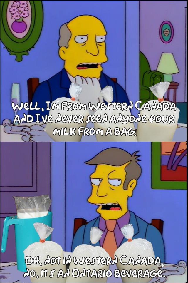 Bagged milk posting - Steamed Hams | Simpsons Bortposting® | Know Your Meme