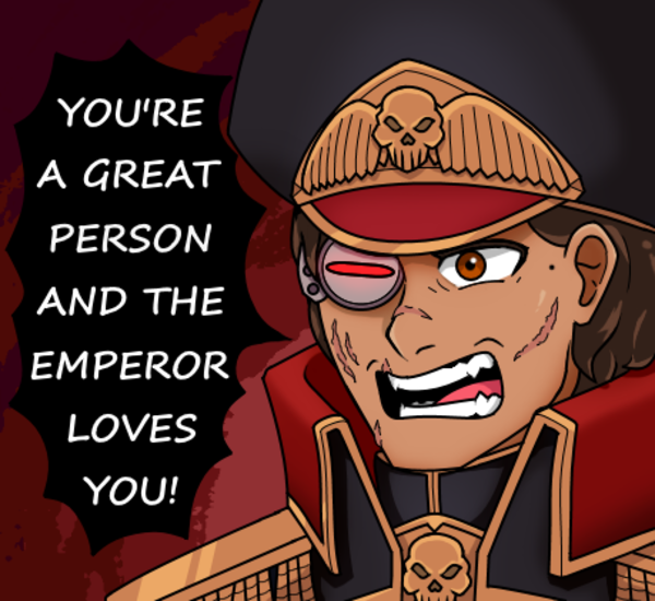 Motivational Commissar | Warhammer 40,000 | Know Your Meme