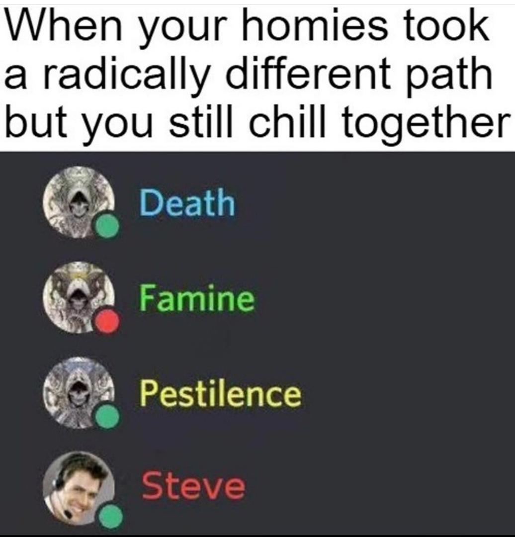 And Steve! | Discord | Know Your Meme