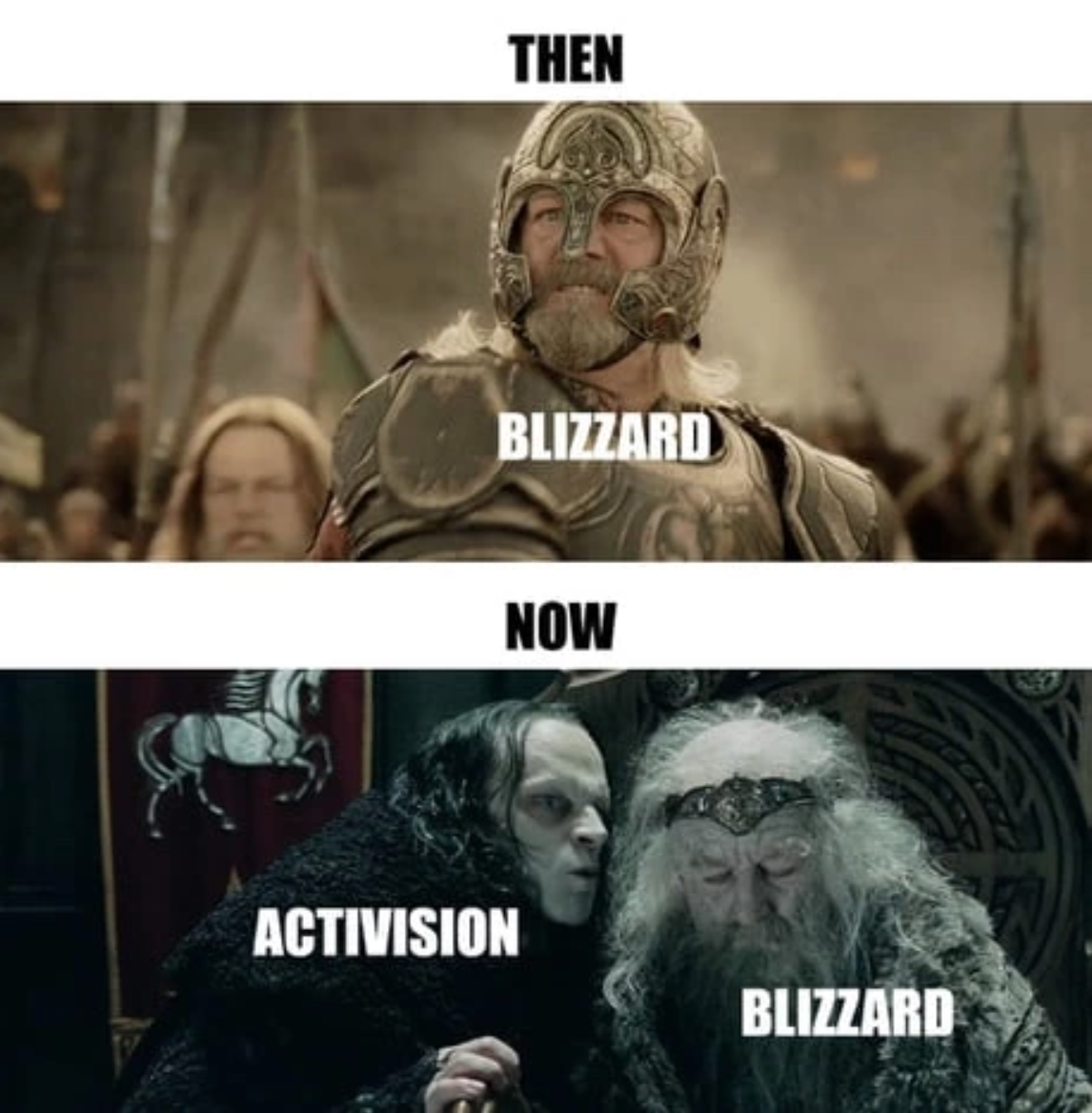 Blizzard and Activision | Gaming | Know Your Meme
