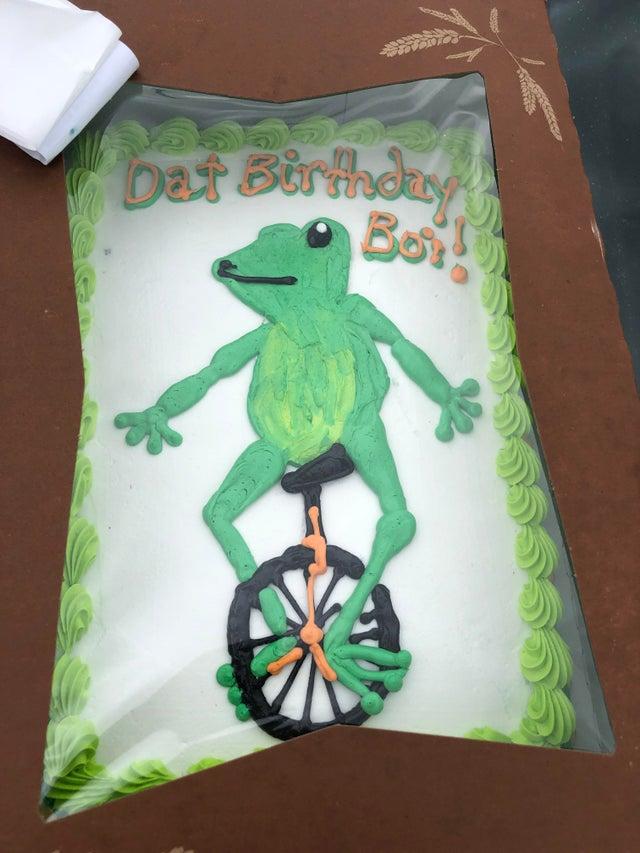 A Birthday Cake | Dat Boi | Know Your Meme