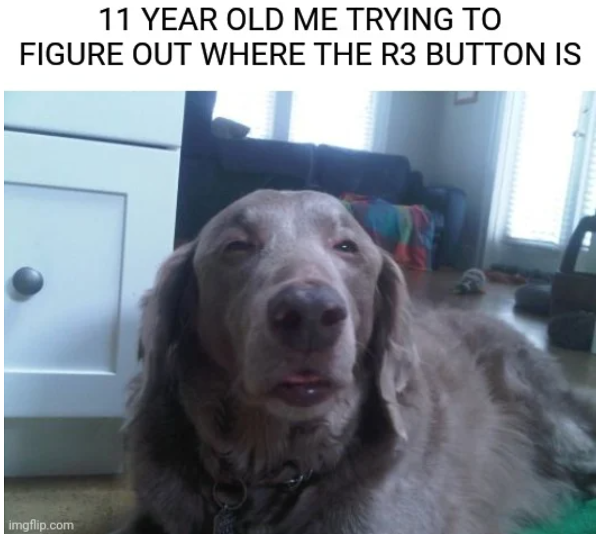 when you can't find R3 | Dogs | Know Your Meme