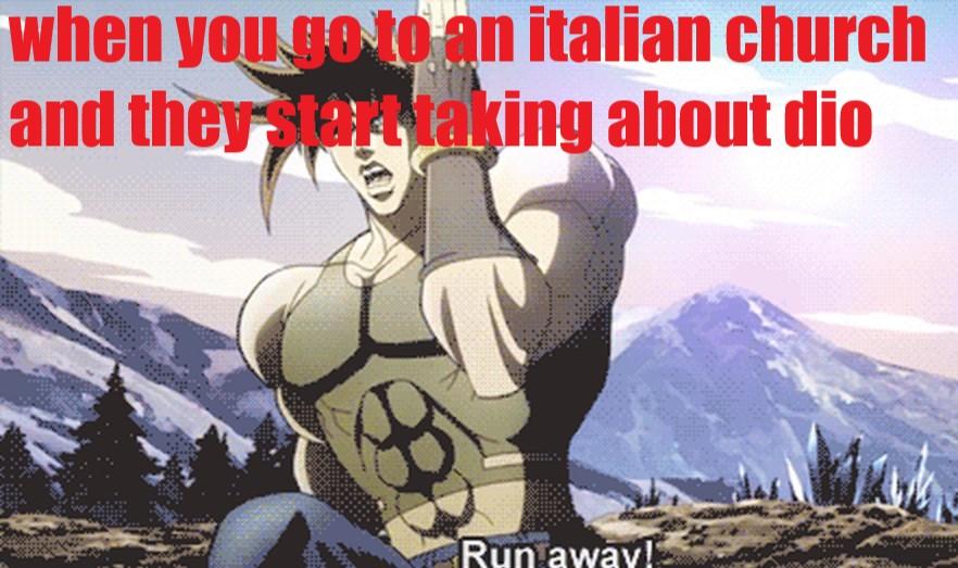 NIGERUNDAYO!!!!! | /r/ShitPostCrusaders/ | JoJo's Bizarre Adventure ...