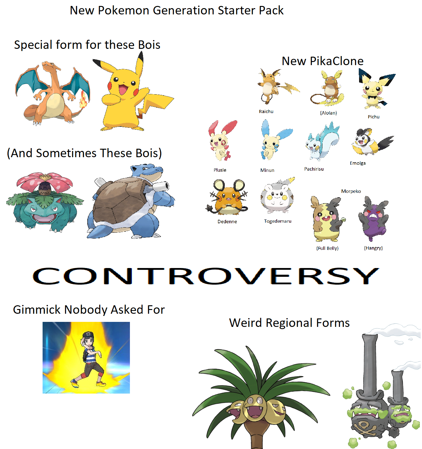 New Pokemon Generation Starter Pack | /r/starterpacks | Starter Packs ...