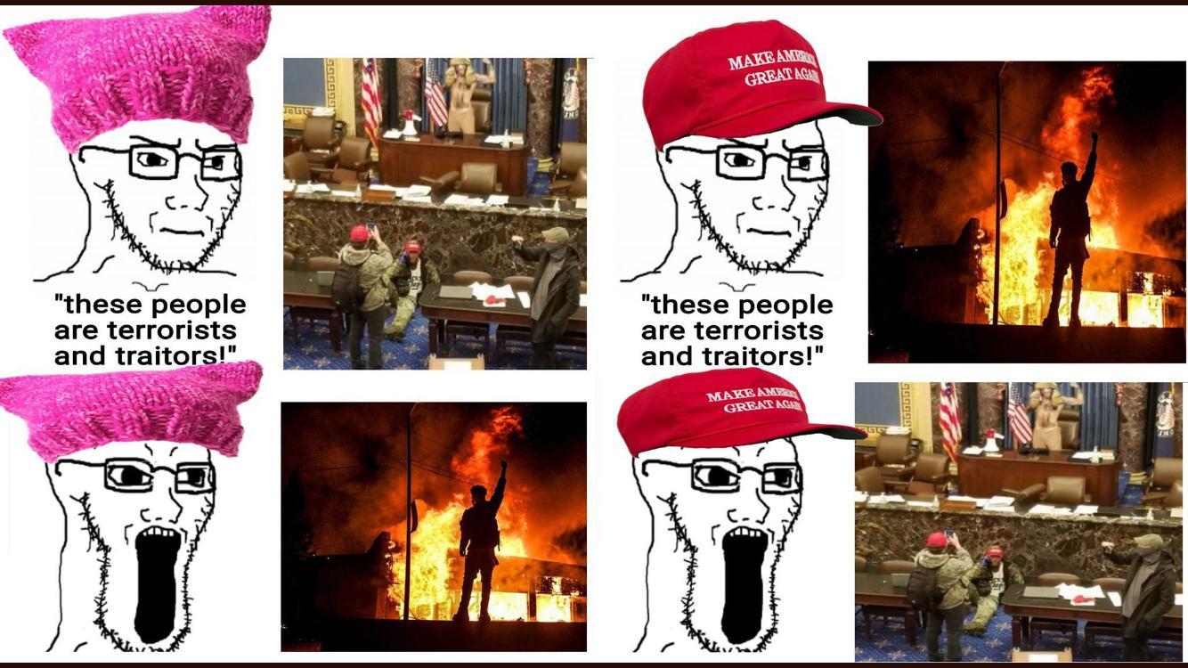 soyjak (riots) | Soy Boy Face / Soyjak | Know Your Meme