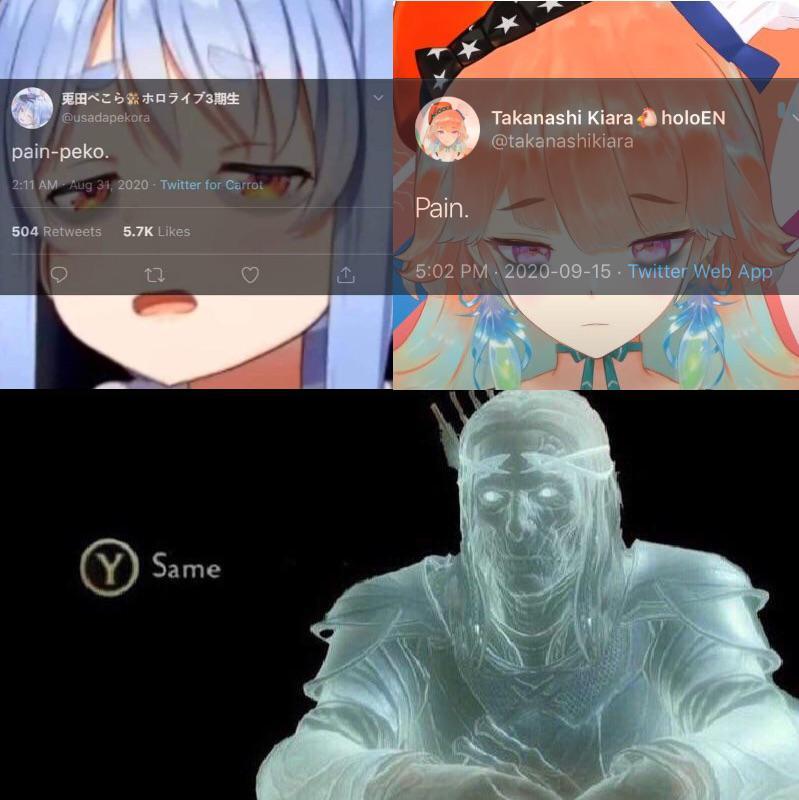 All they have is pain | Pain Peko | Know Your Meme