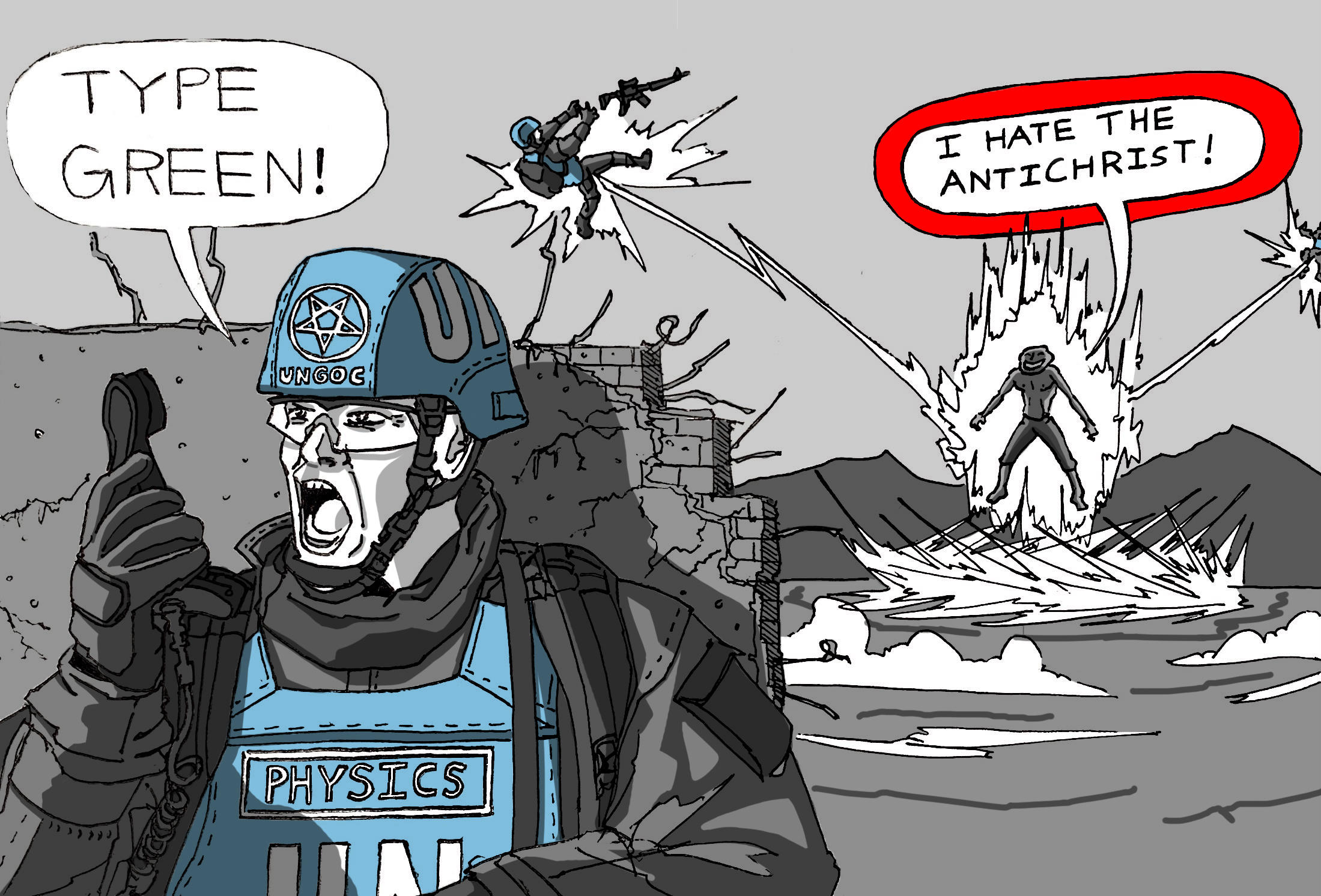 I HATE THE GOC I Hate The Antichrist Know Your Meme