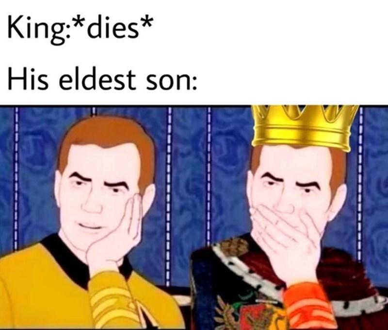 The crown is a heavy burden but someone must carry it | Sarcastically ...