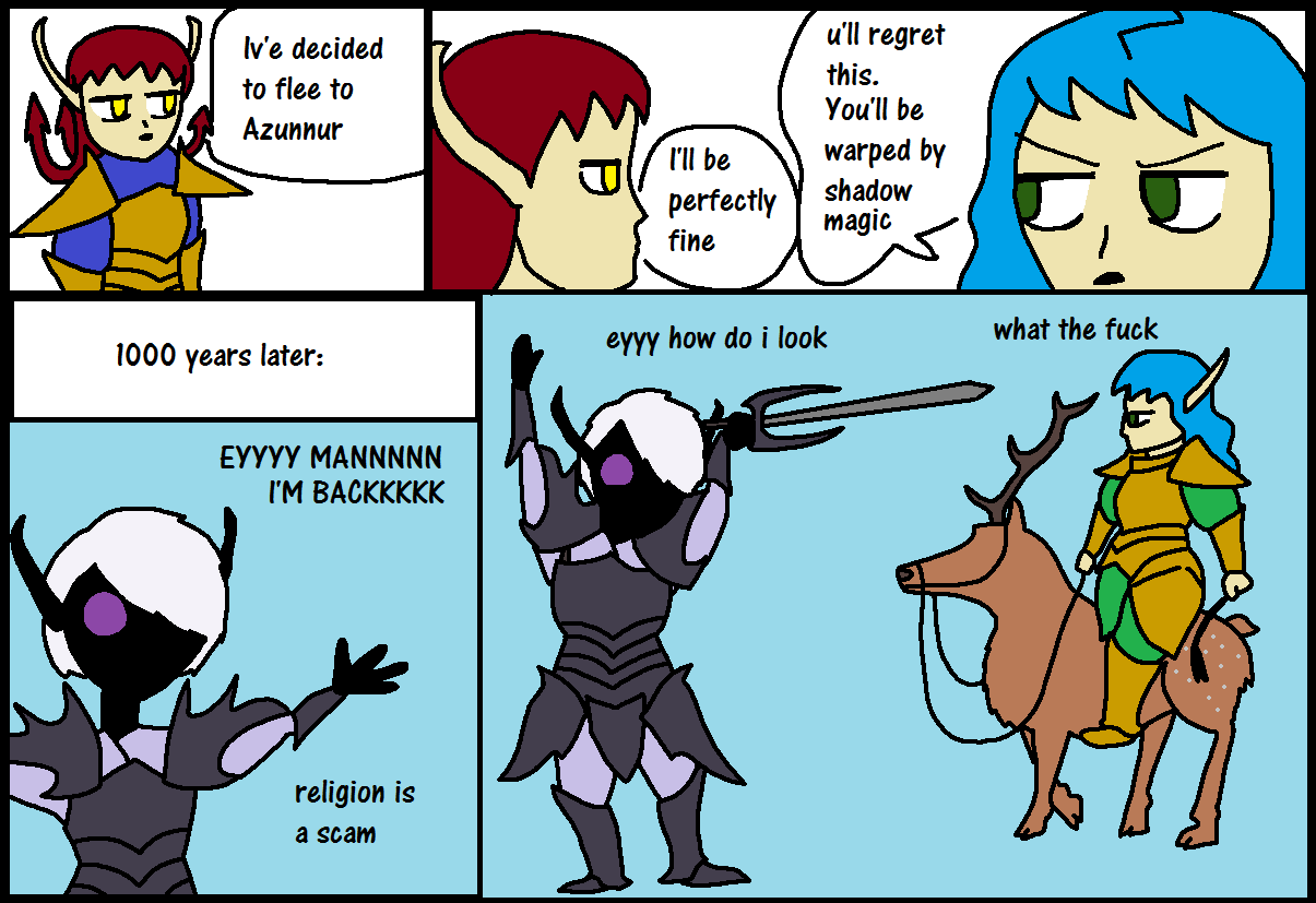 What some shadow magic does to a mf | They Will Assimilate You | Know ...