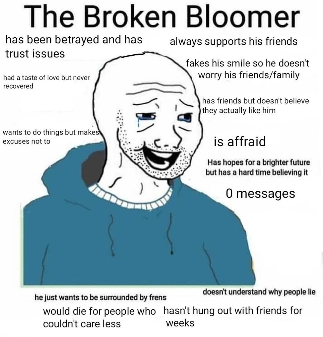 Broken Bloomer Starter Pack | /r/starterpacks | Starter Packs | Know ...