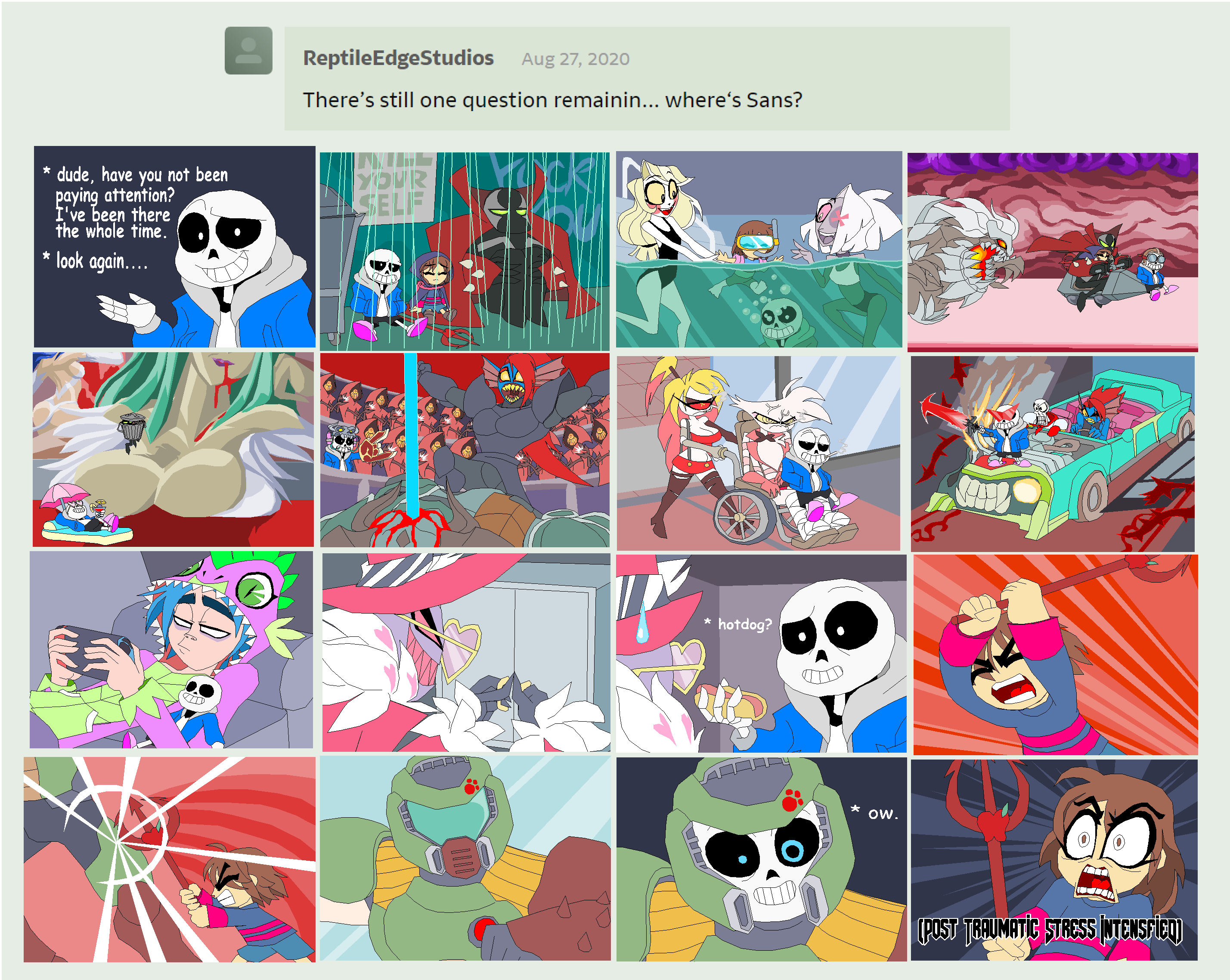 Underhell 0.2 A Fragmentary Passage | Undertale | Know Your Meme