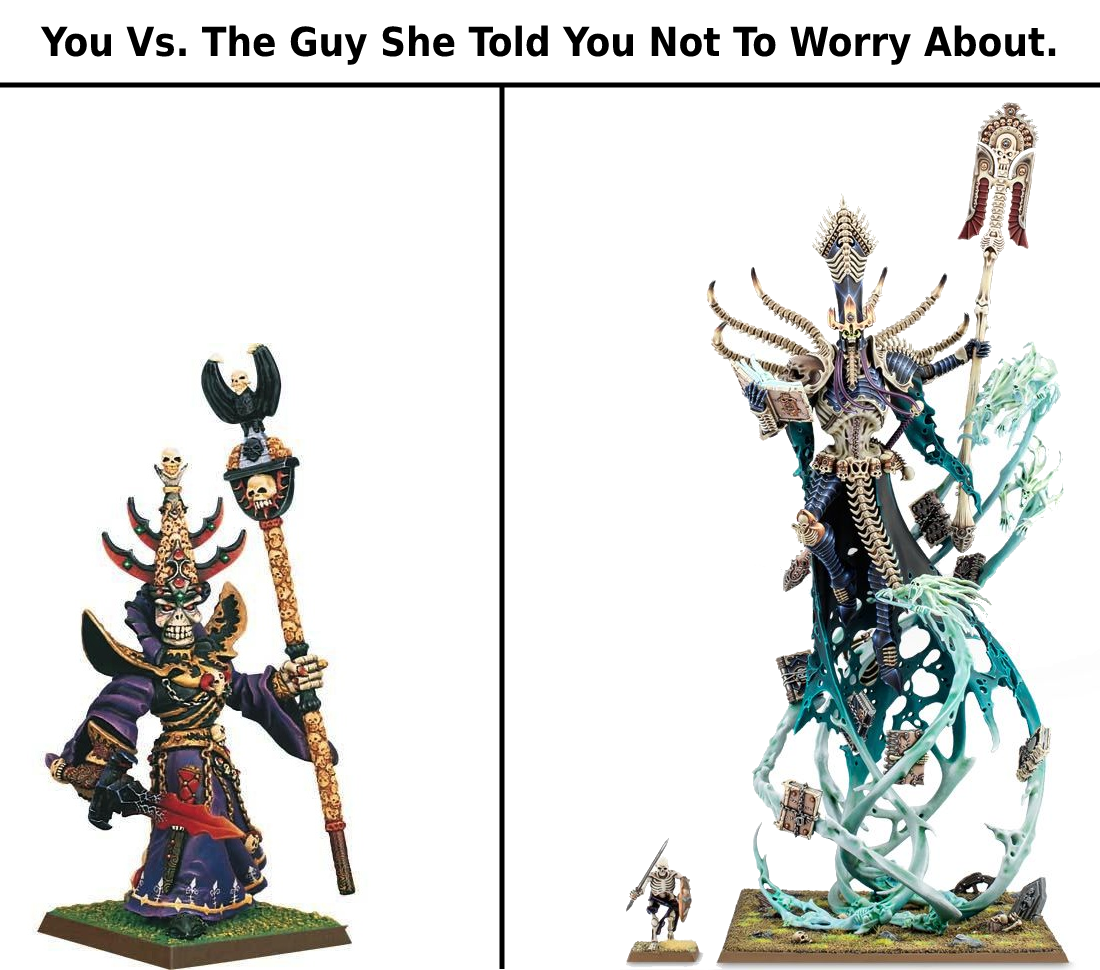 Nagash 4th Edition vs 8th Edition | You Vs. The Guy She Told You Not to ...