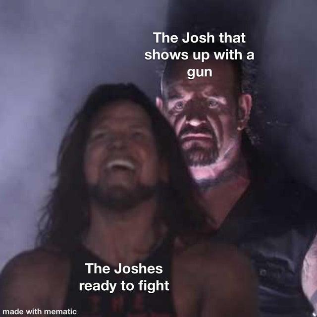 oh no | Josh Swain Fight | Know Your Meme