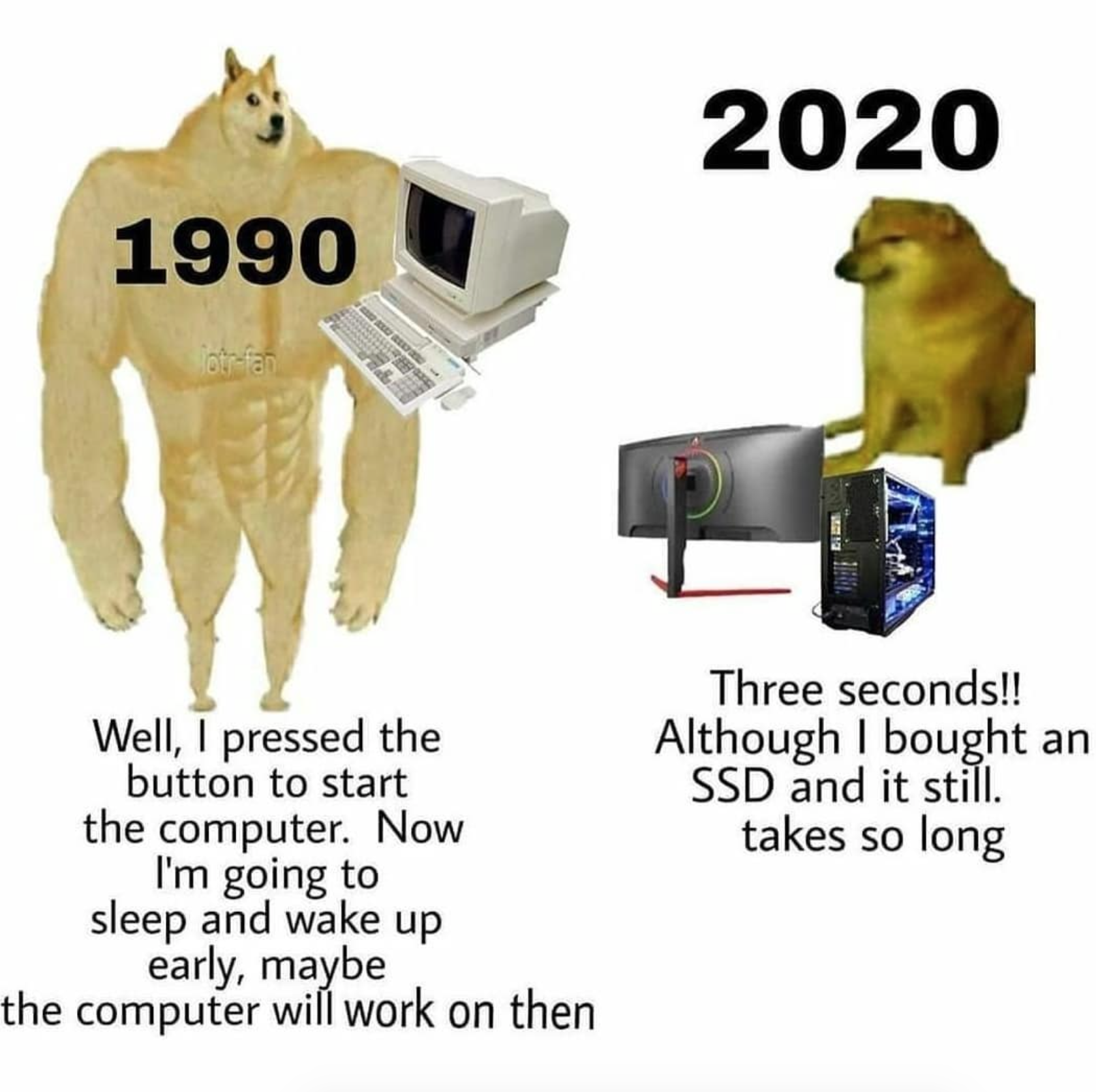 we are spoiled | Swole Doge vs. Cheems | Know Your Meme