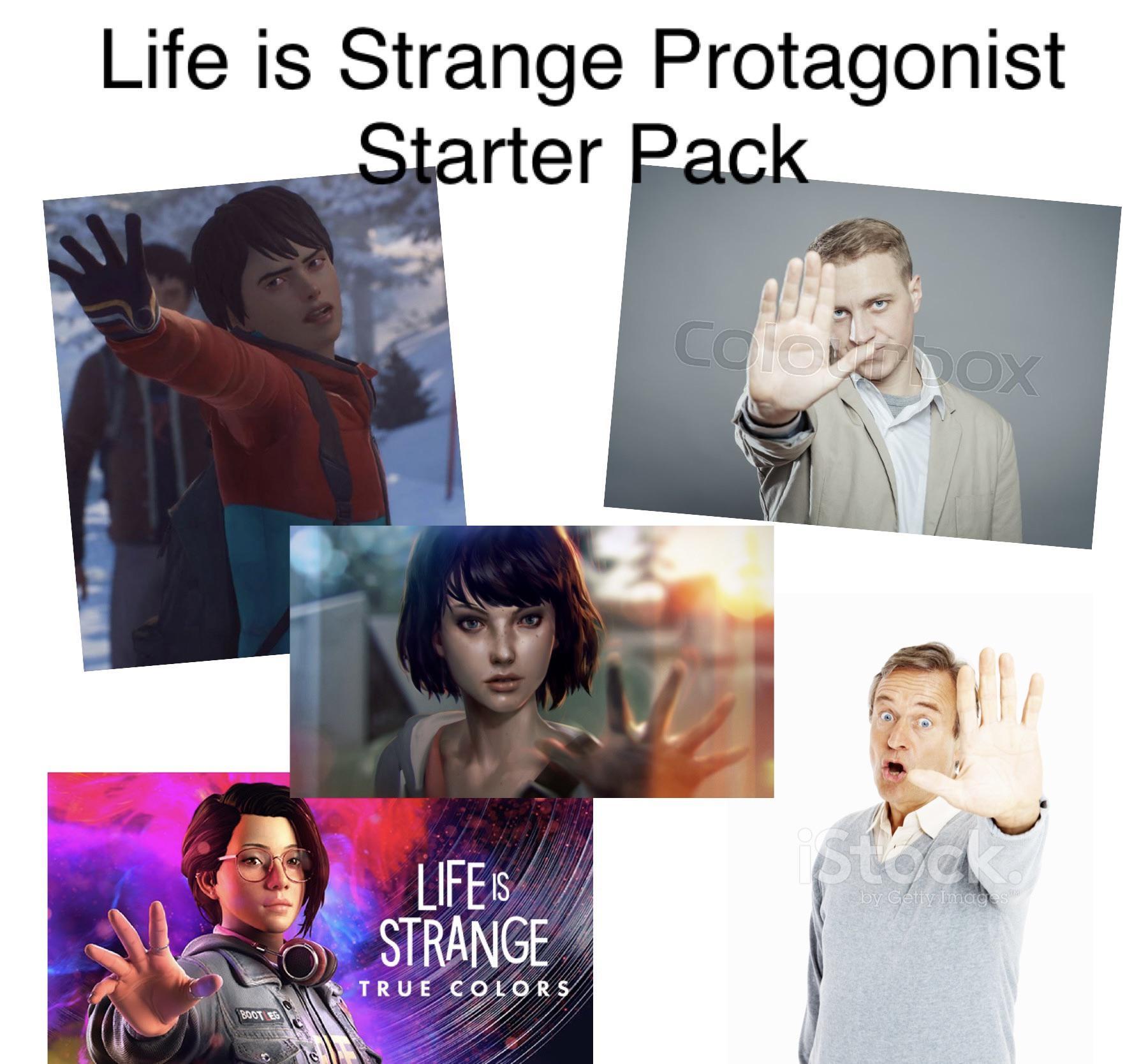 Life is Strange Protagonist (with powers) Starter Pack | /r ...