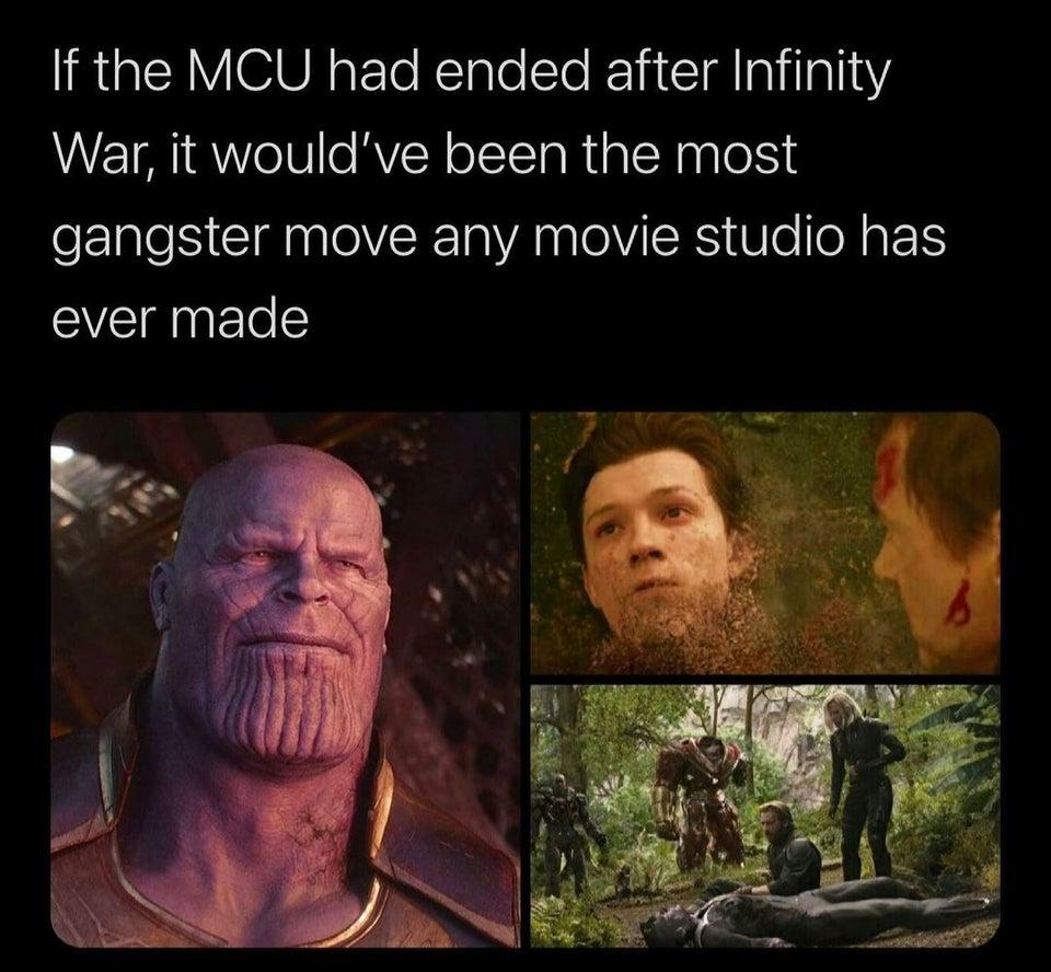 A Tragic Ending | Marvel Cinematic Universe (MCU) | Know Your Meme