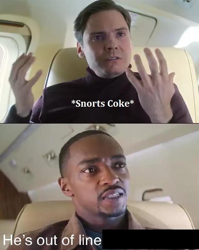 Coke lines | He's Out Of Line But He's Right | Know Your Meme