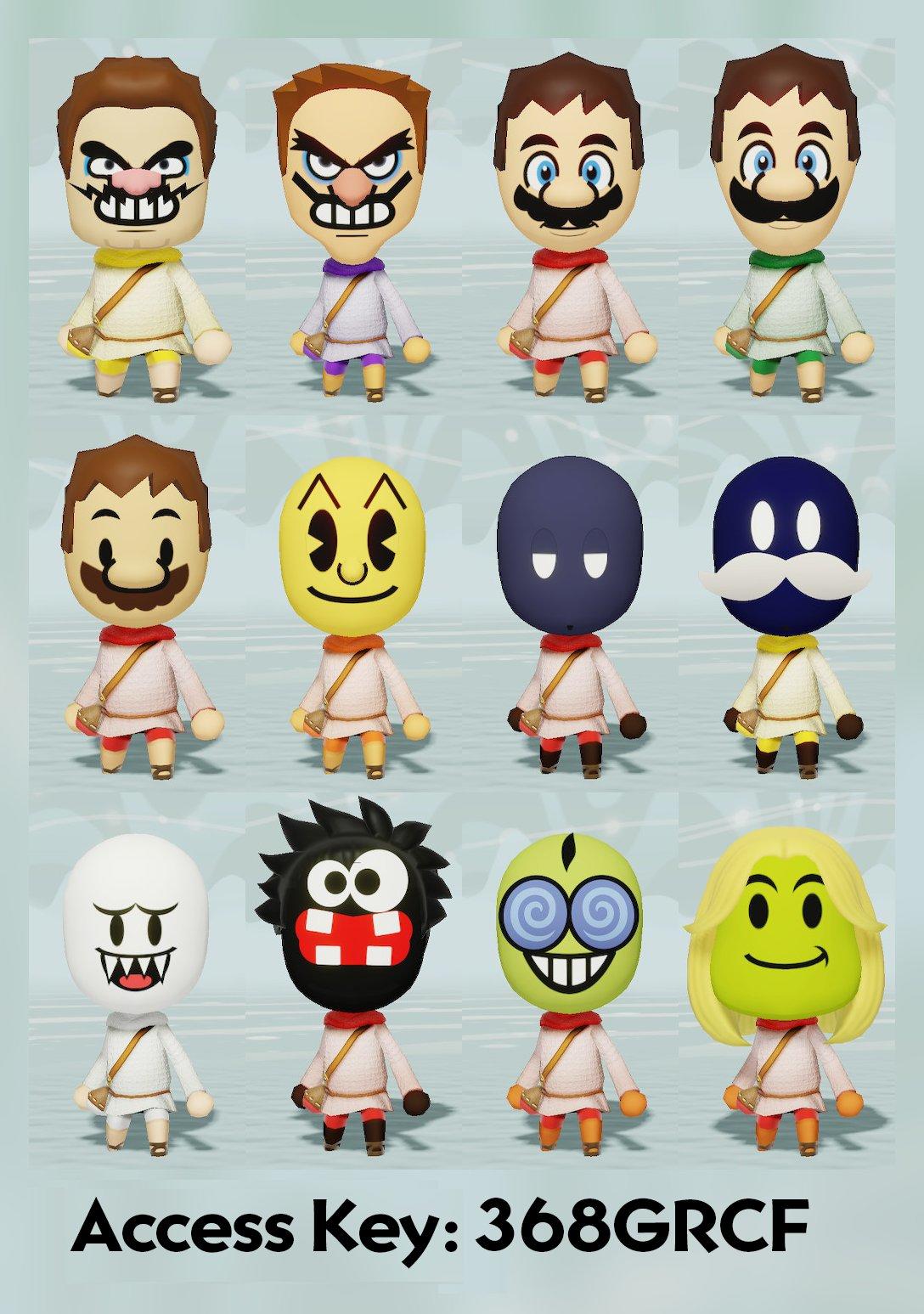 Some miis made by Da_Nintendude | Miitopia Mii Maker | Know Your Meme