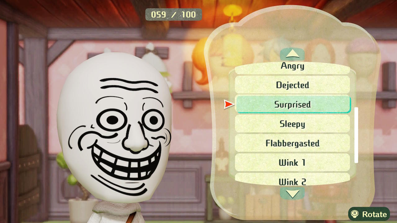 Schizo Trollface Mii | Trollface | Know Your Meme