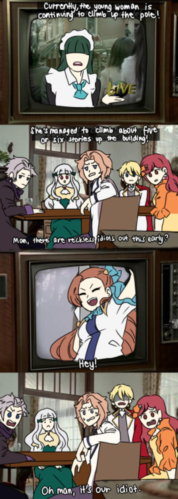 I saw this meme and I was like, yup that’s the entirety of hamefura ...