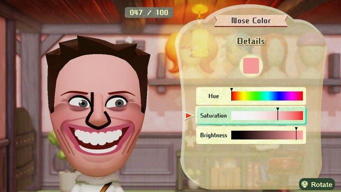 When the mii is sus! 😳 | Miitopia Mii Maker | Know Your Meme
